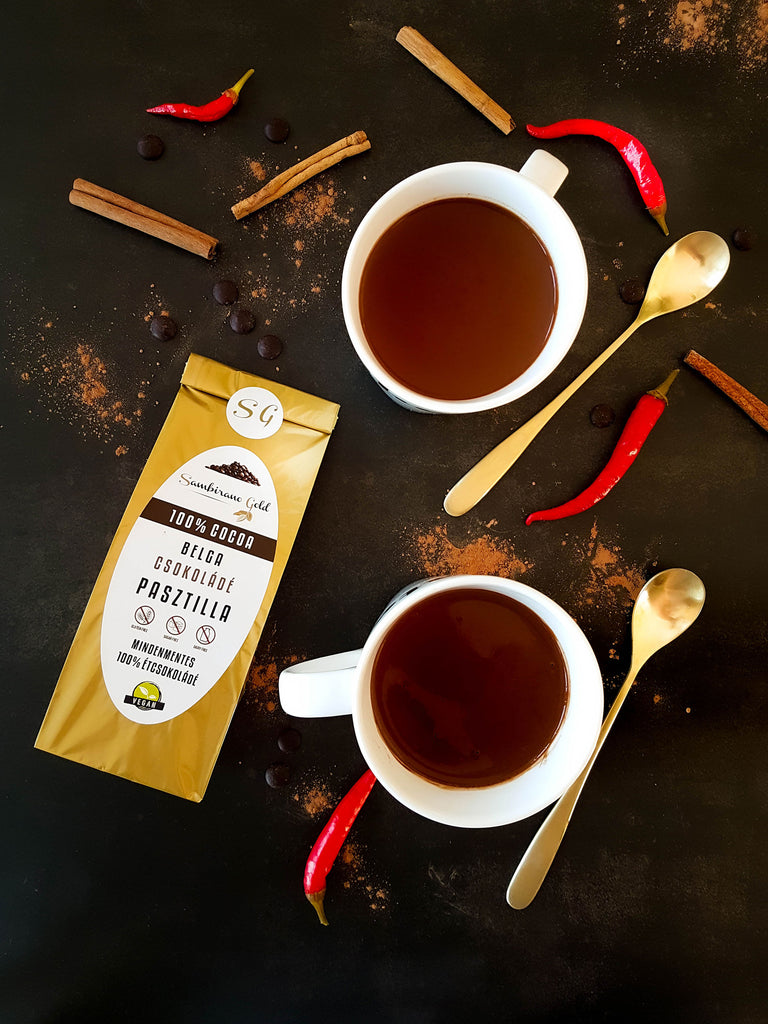 Krémes Chilis Forró csokoládé – SAMBIRANO GOLD - KAKAÓBAB, KAKAÓVAJ ...